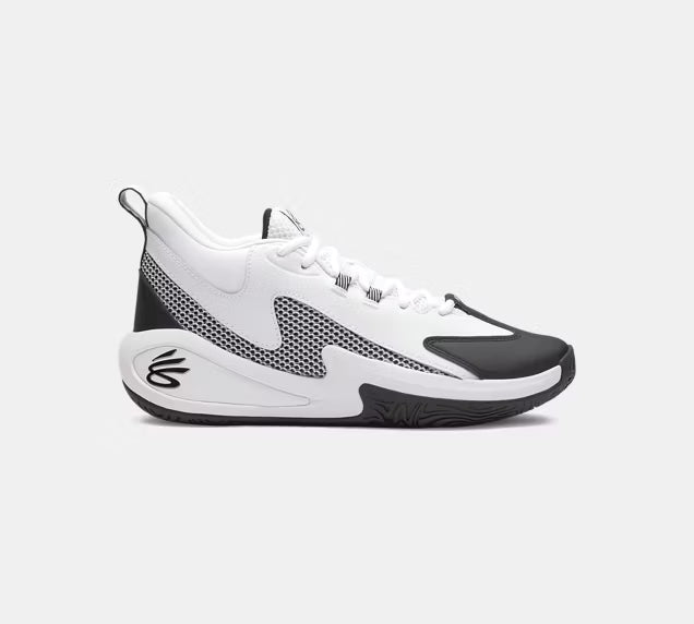 Men's/Women's Under Armour Curry 3Z 25 Basketball Shoes "White / Black ...
