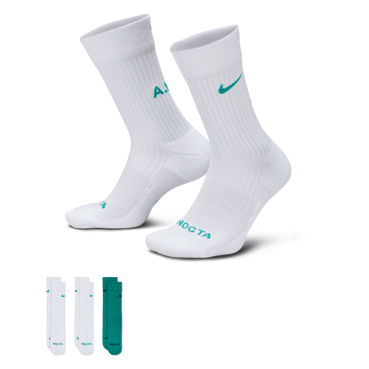 Nike NOCTA Crew Socks 3 Pack "Unisex" – The Closet Inc.