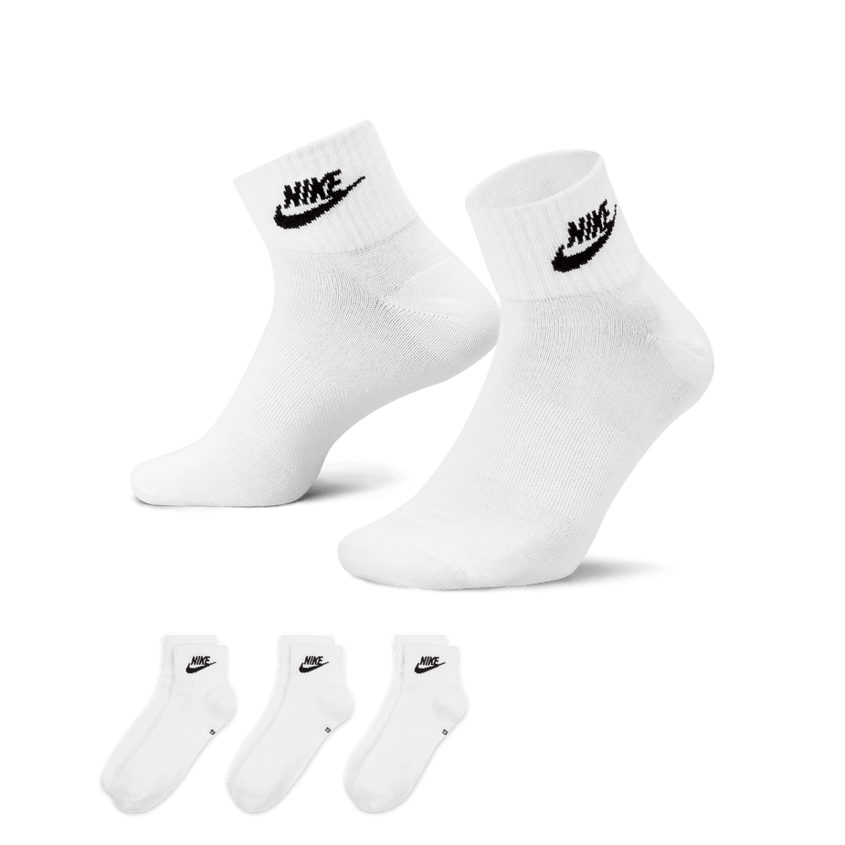 Nike Everyday Essential Ankle Socks (3 Pairs) "Unisex" – The Closet Inc.