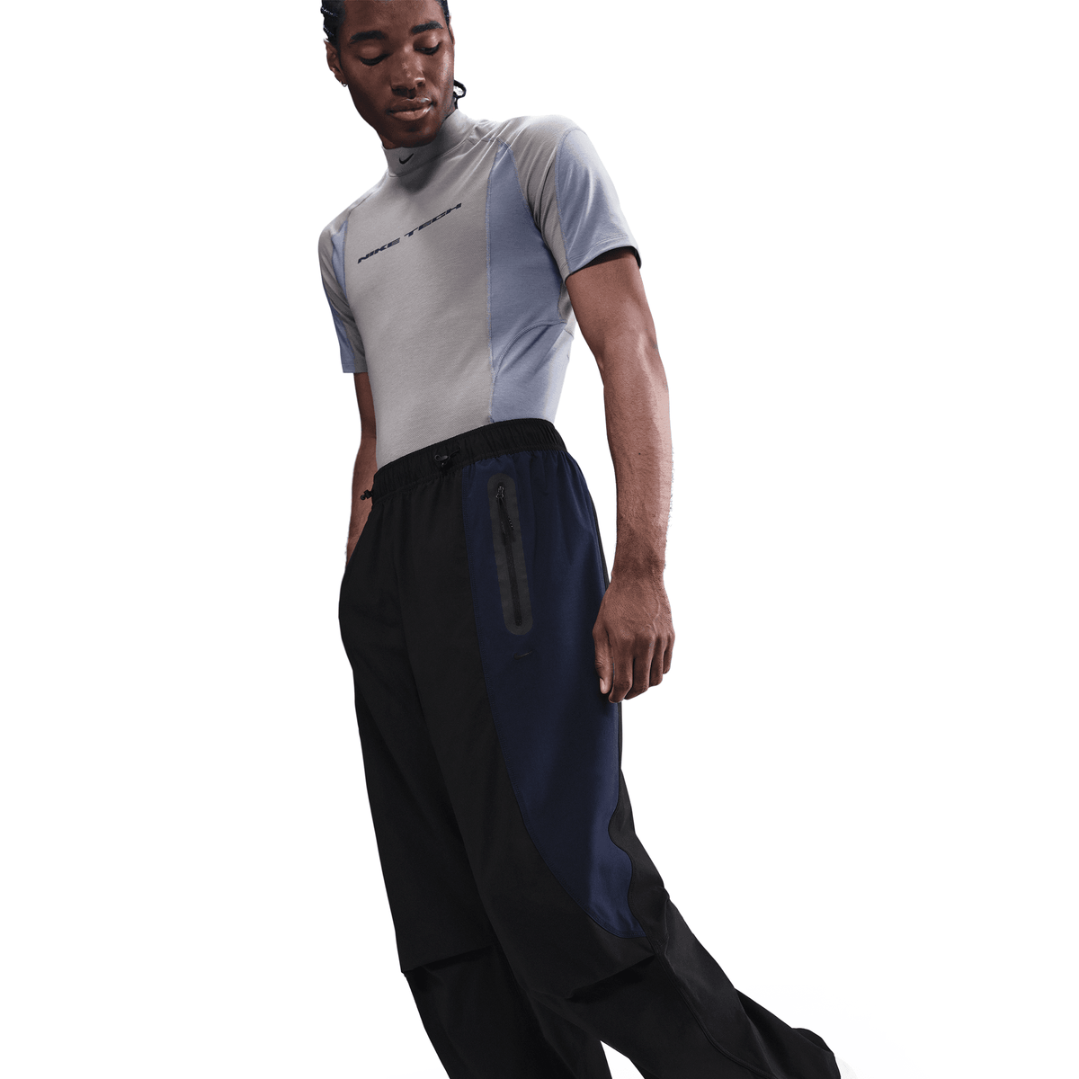 Men's Nike Tech Dri-FIT Woven Color-Block Loose-Fit Pants – The Closet Inc.