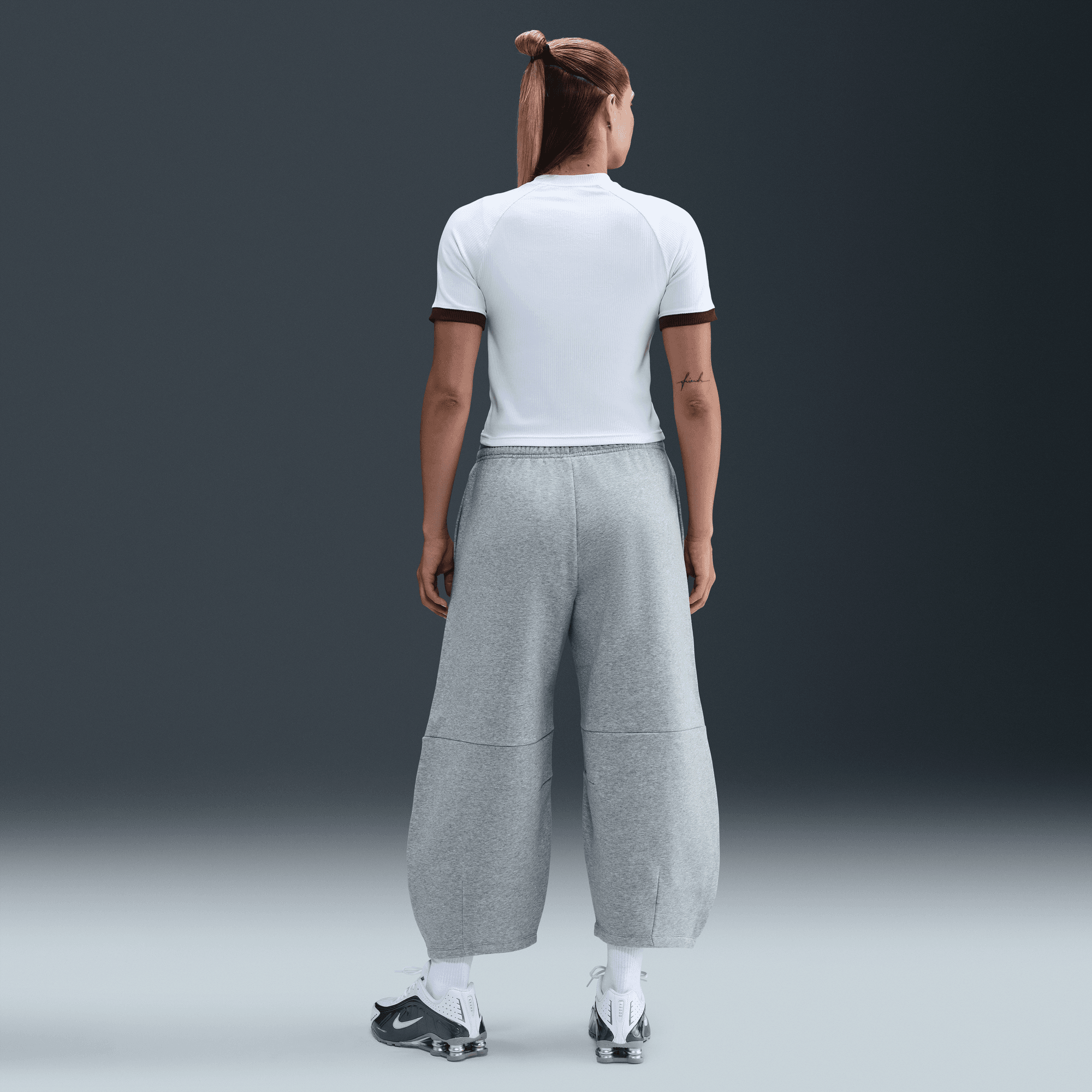 Women's Nike Sportswear Phoenix Fleece Barrel Leg Pants – The