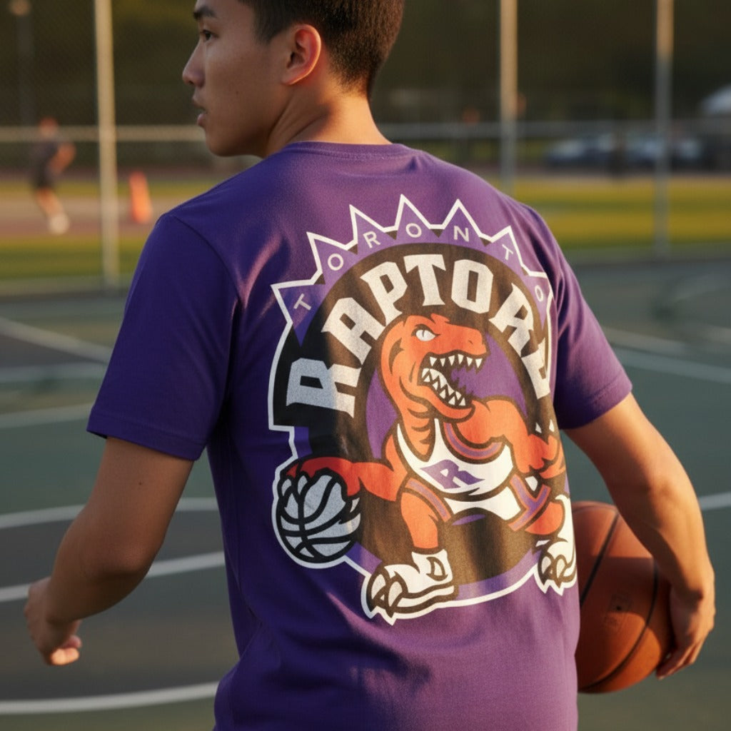 Men's Mitchell & Ness NBA Toronto Raptors Jumbo Back Tee – The Closet Inc.