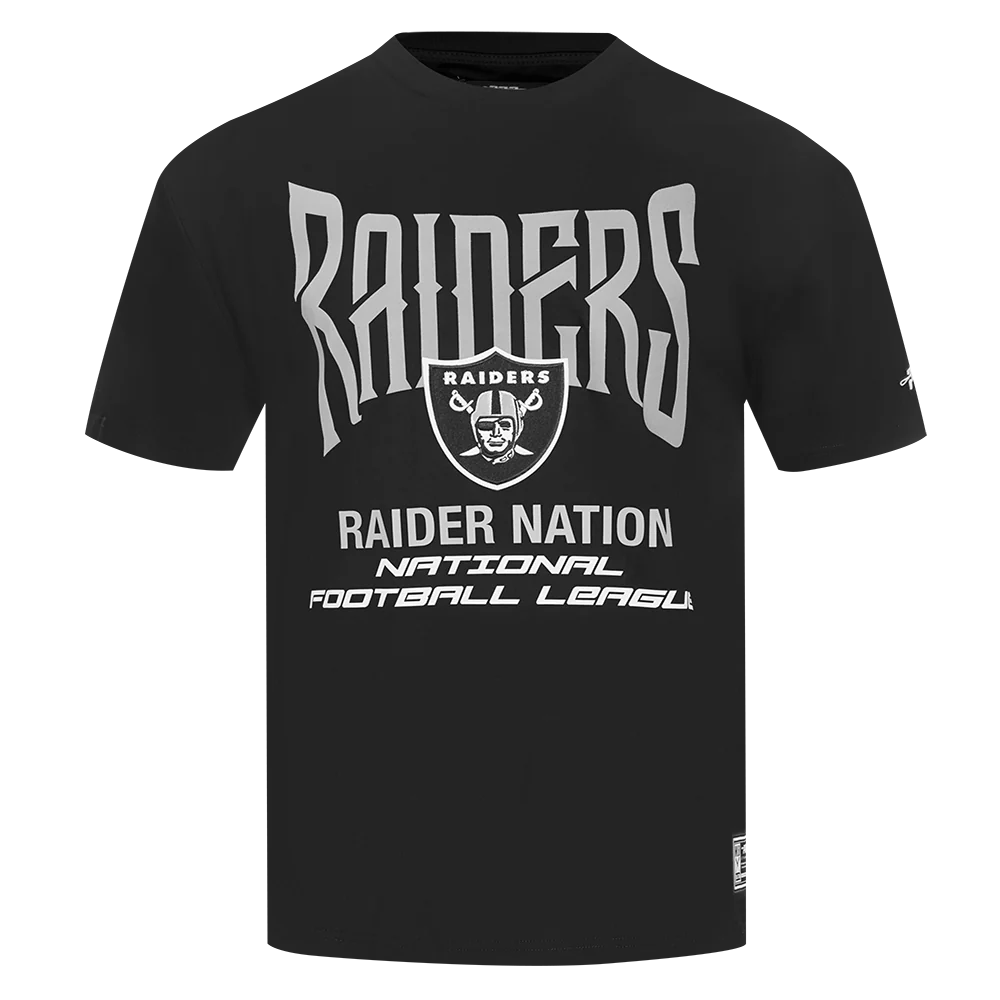 Men's Pro Standard NFL Las Vegas Raiders City Tour 2.0 Drop Shoulder T ...