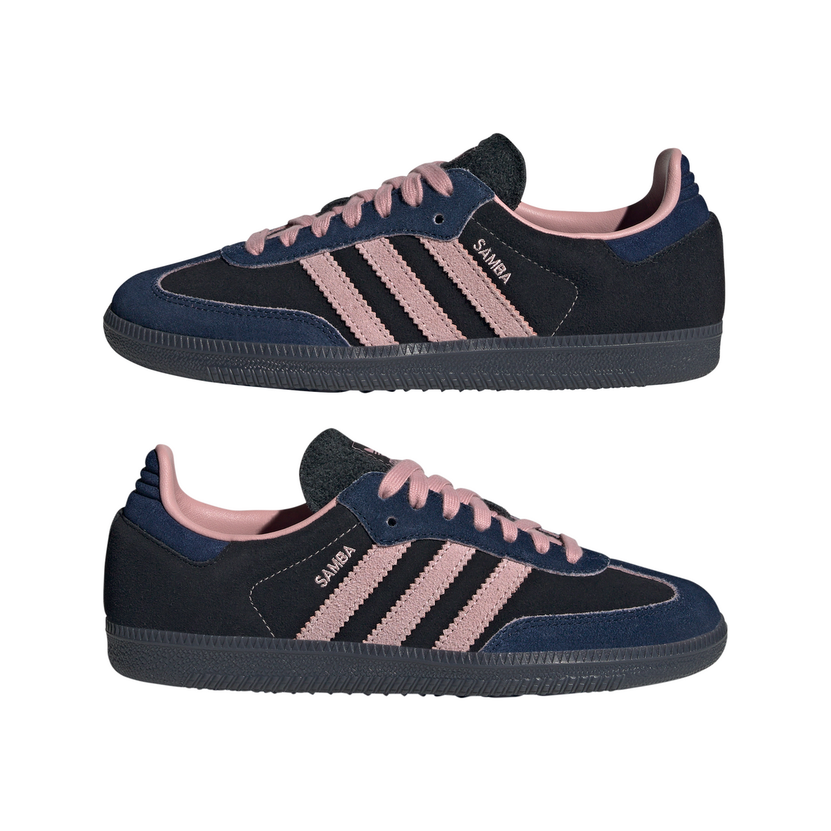 Women's Adidas Samba OG "Black Wonder Mauve Indigo" – The Closet Inc.