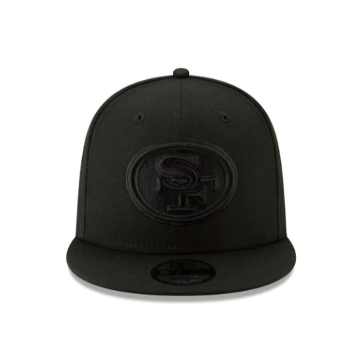 San Francisco 49ers New Era Black & Black 9FIFTY Snapback – The Closet Inc.