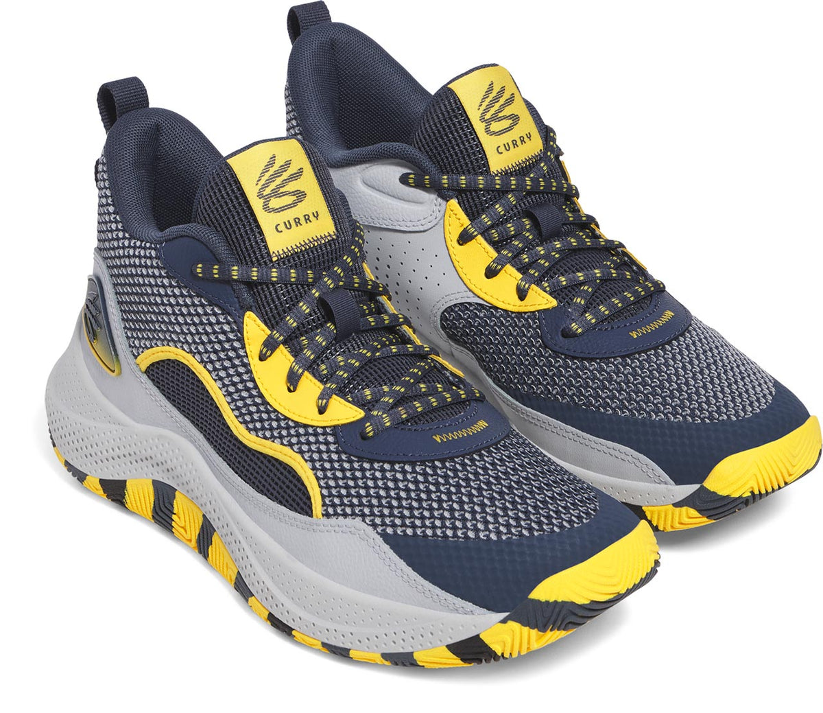 Men's/Women's Under Armour Curry 3Z24 Basketball Shoes "Halo Gray" (Un ...