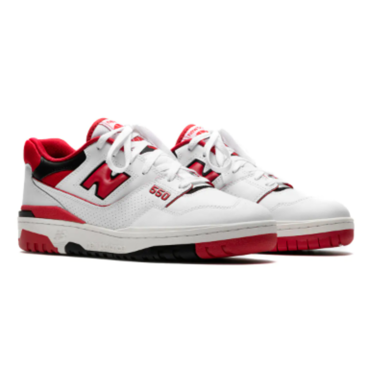 Men's 550 New Balance "White Red" – The Closet Inc.
